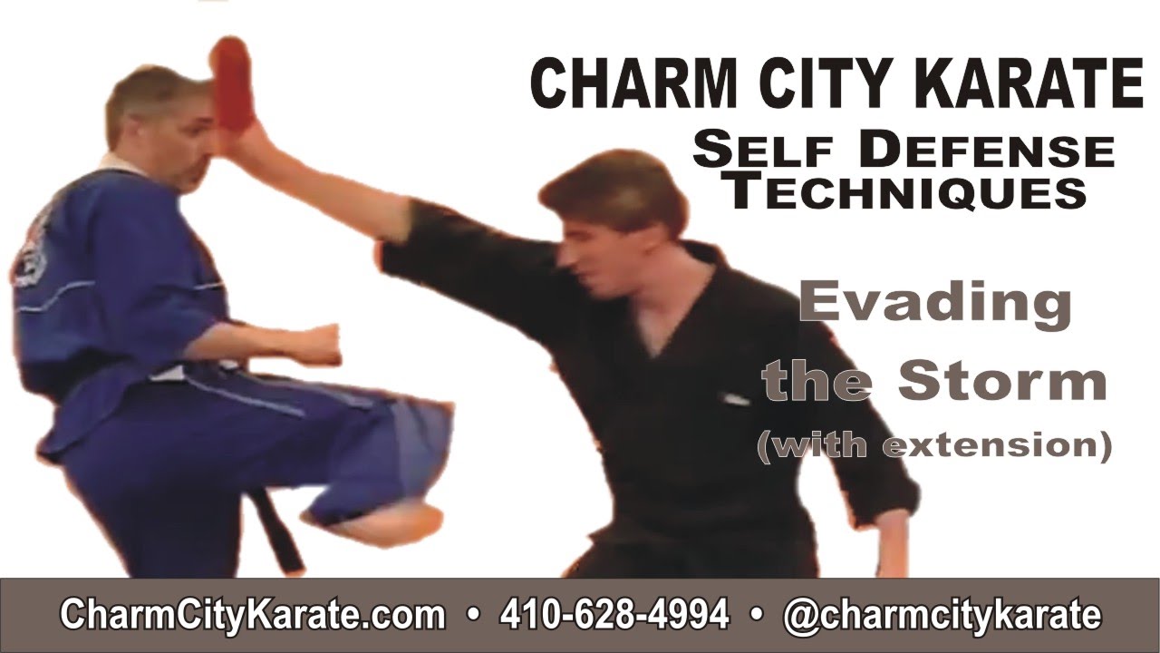 Evading The Storm with extension - Kenpo self defense for an overhead ...
