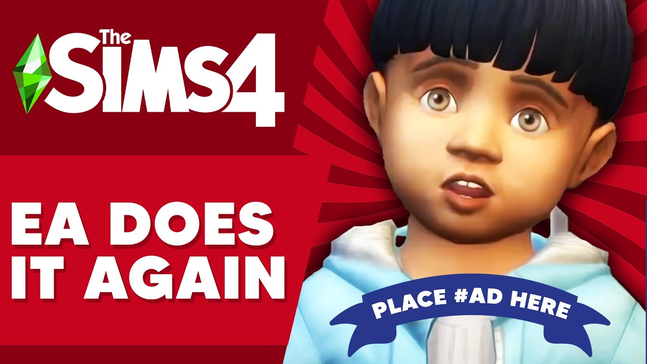 EA running Ads on Loading Screens in The Sims 4!? - YouTube