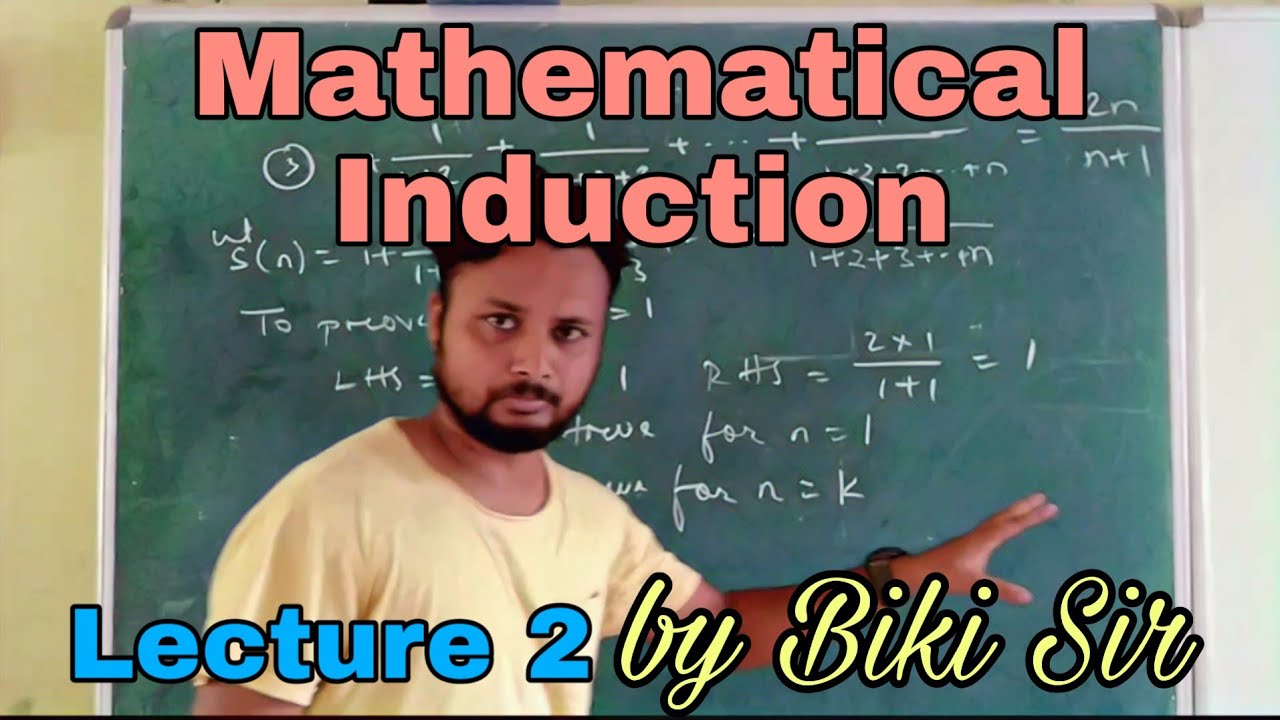 Principle of Mathematical Induction (Class XI) Lecture 2 - YouTube