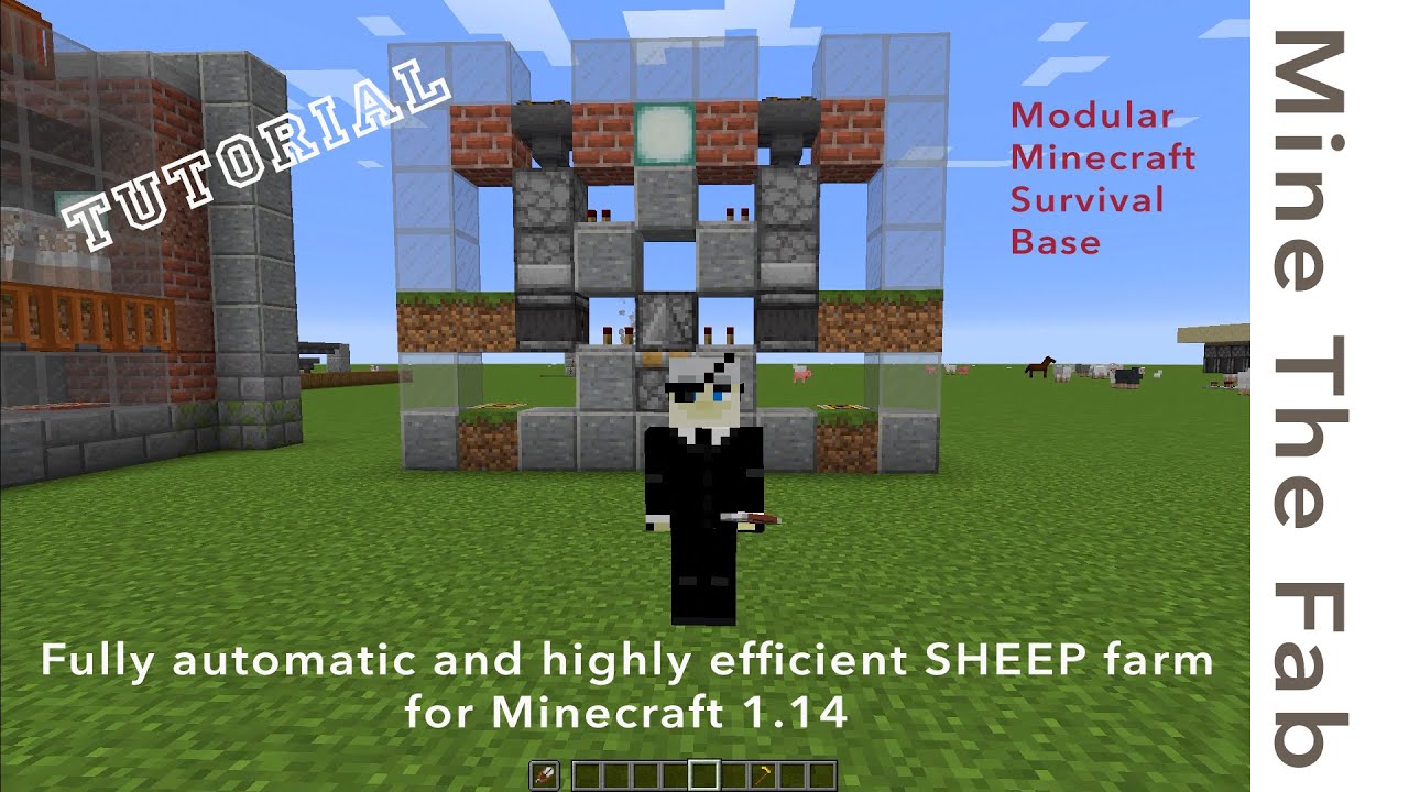 TUTORIAL: Automatic WOOL farm for Minecraft 1.14 (Highly efficient - or ...