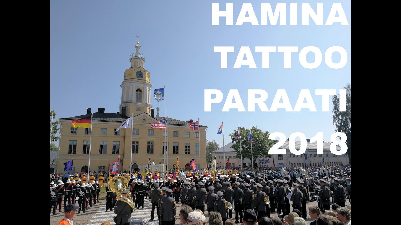 Hamina Tattoo Paraati 2018 - YouTube