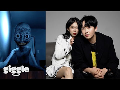 Koreans React to 'Try not to scream Challenge' | Horror TikTok Compliation