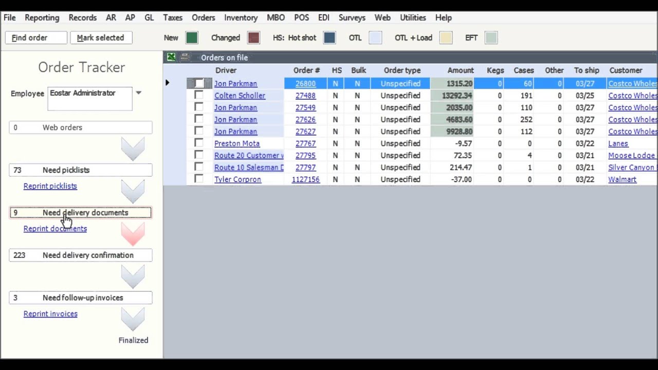 eoStar Order Tracker Overview - YouTube