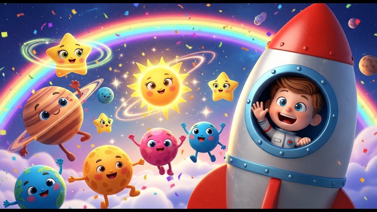 Outer Space Planets Groove 🌌🪐 | Fun Space & Learning Song for Kids ...