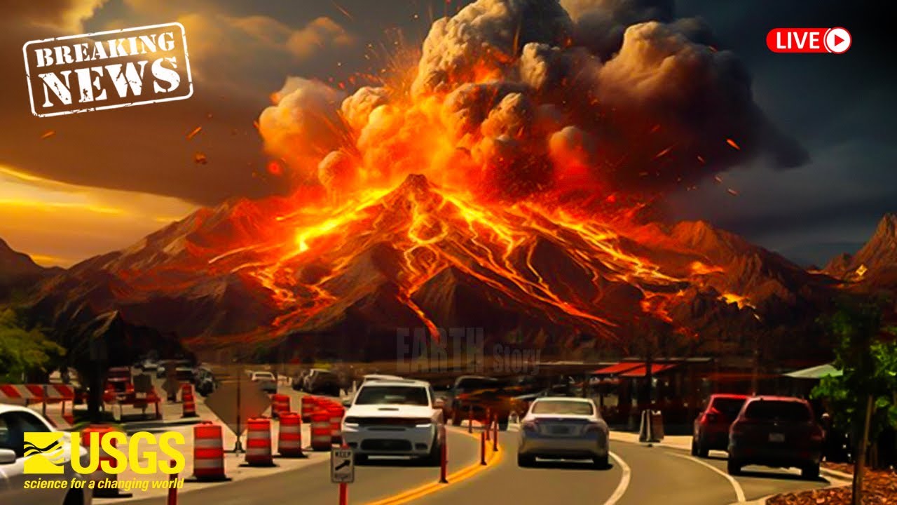 Horrible: Live Footage of Yellowstone Super Volcano's Magma Eruption ...
