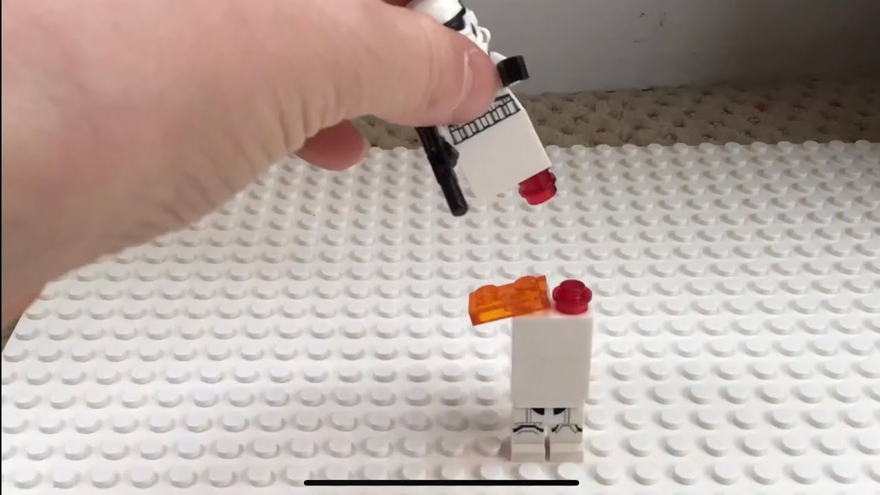 Lego man gets really hurt - YouTube