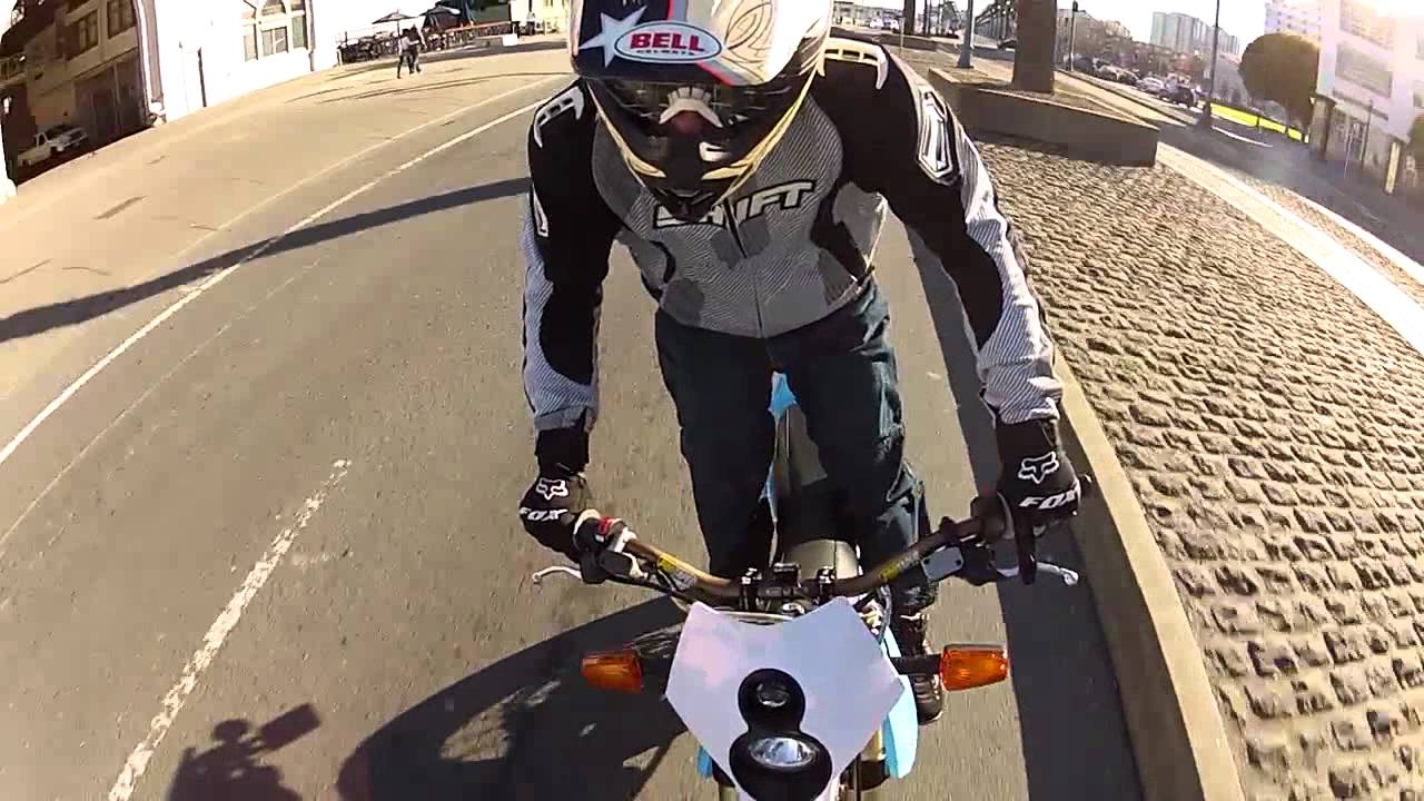 BRD RedShift SM electric supermoto on the loose in San Francisco, Part ...
