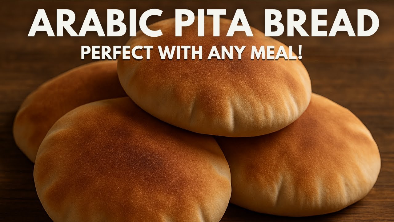 Authentic Arabic Pita Bread – Soft, Puffy & Easy to Make! - YouTube