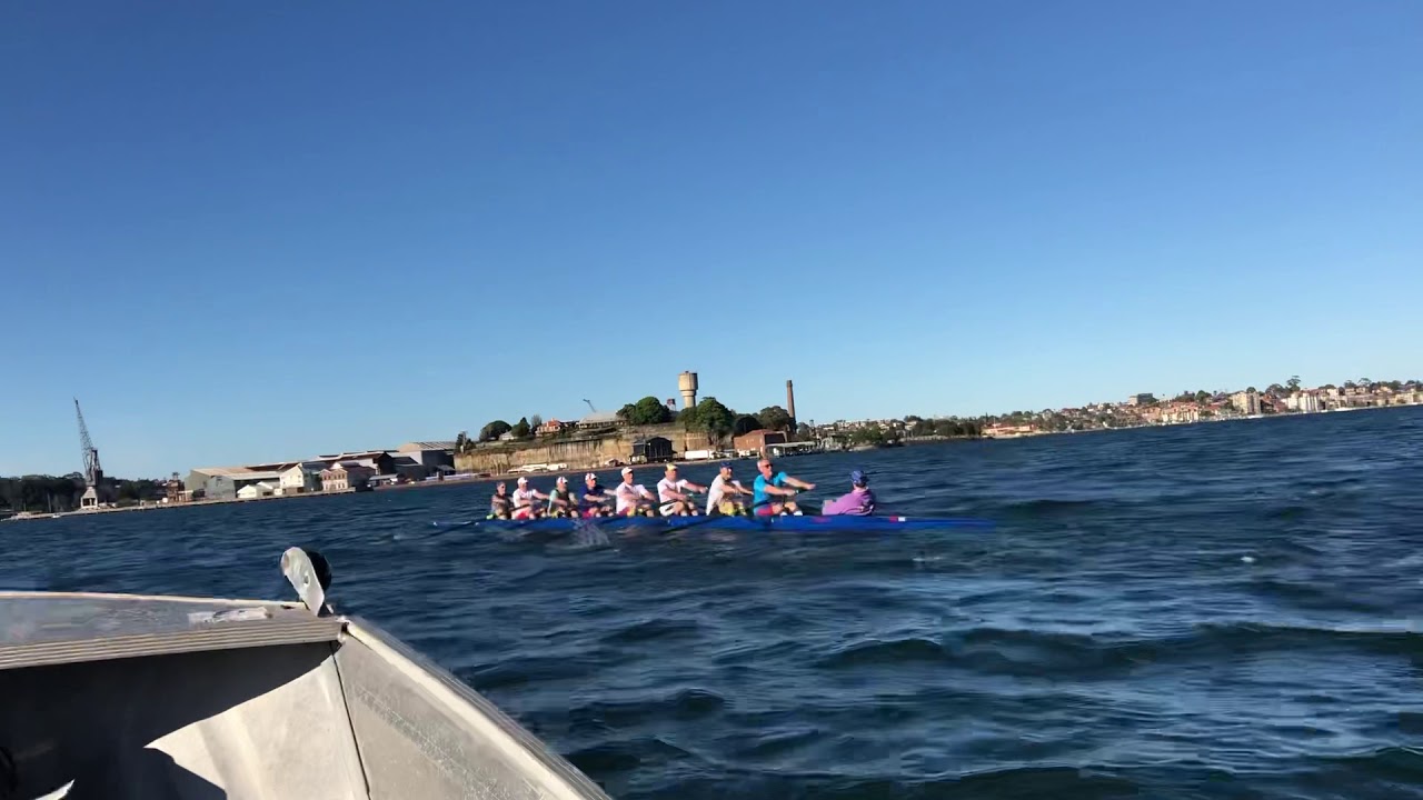 rough water rowing - YouTube