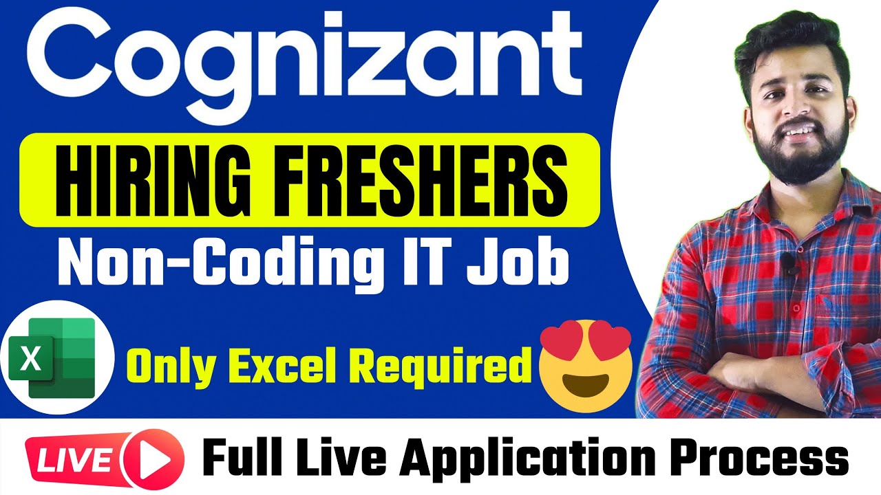 Cognizant Recruitment 2022 NON CODING IT JOB FOR FRESHER Cognizant cognizant-recruitment-2022-non-coding-it-job-for-fresher-cognizant