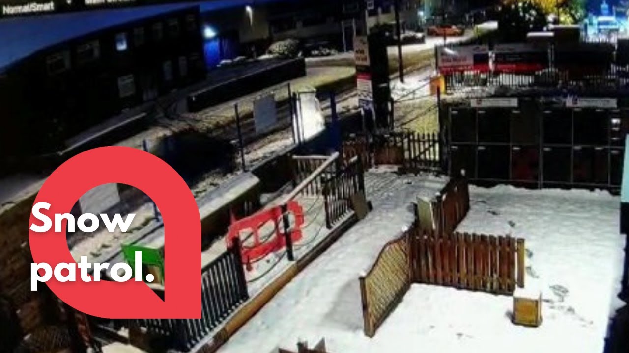 Furious driver smashed into a snowman in a bizarre “hit and run” | SWNS ...