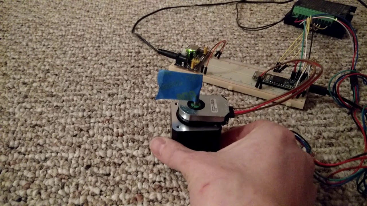 Stepper Return To Center Test - YouTube