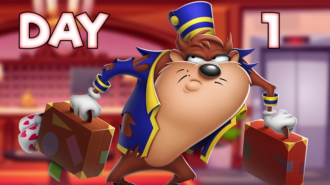 BELLHOP TAZ - LEGENDARY of the HOTEL TASMANIA team - Looney Tunes World ...