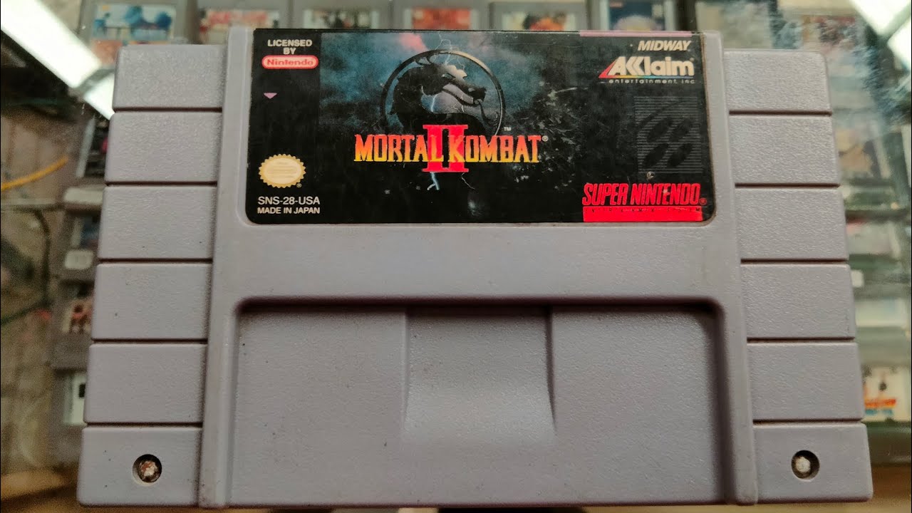 Mortal Kombat 2 super Nintendo - YouTube