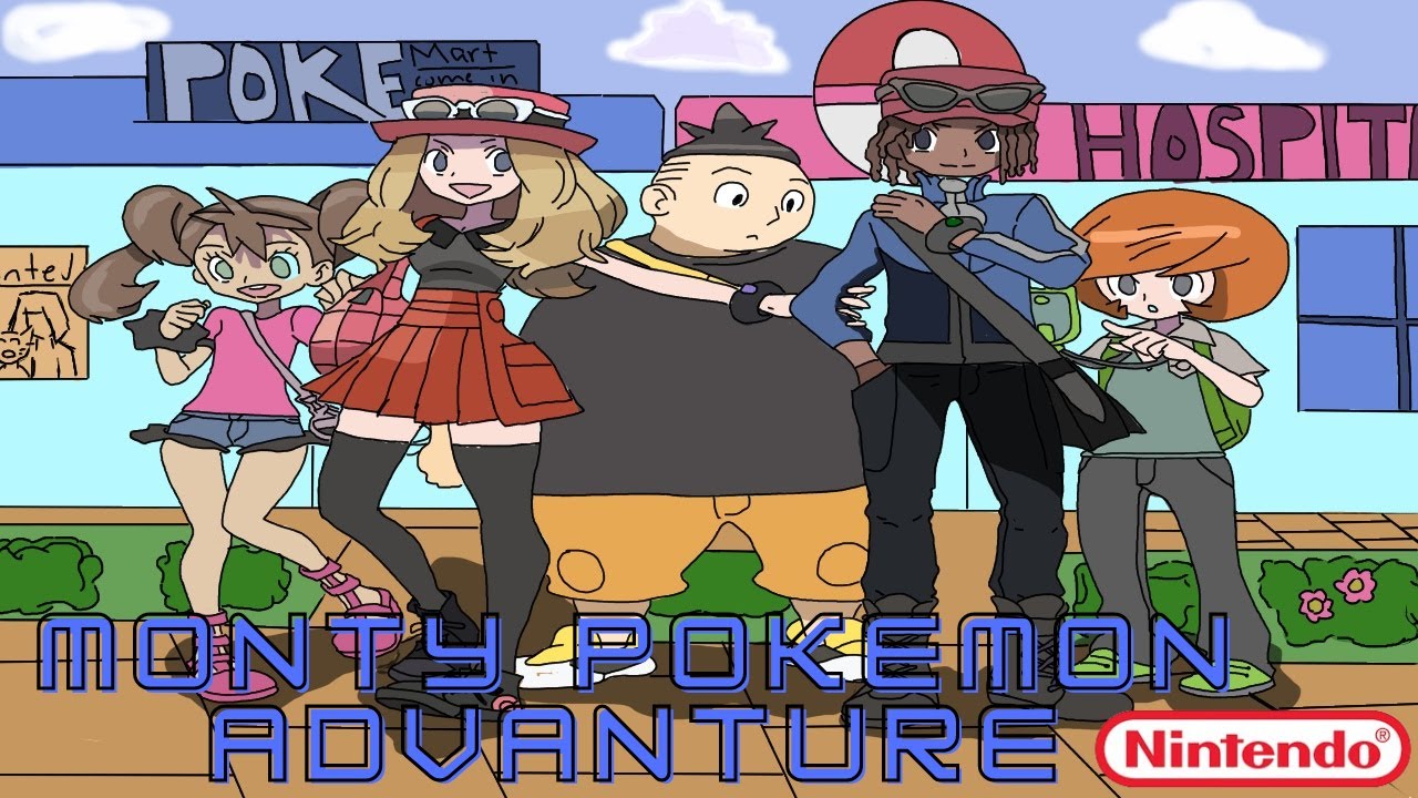 Monty The Pokémon Trainer adventure 2 | Shikamonty Plays | Pokémon Y ...