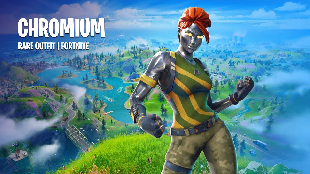 Chromium | Rare Outfit Skin | Fortnite - YouTube
