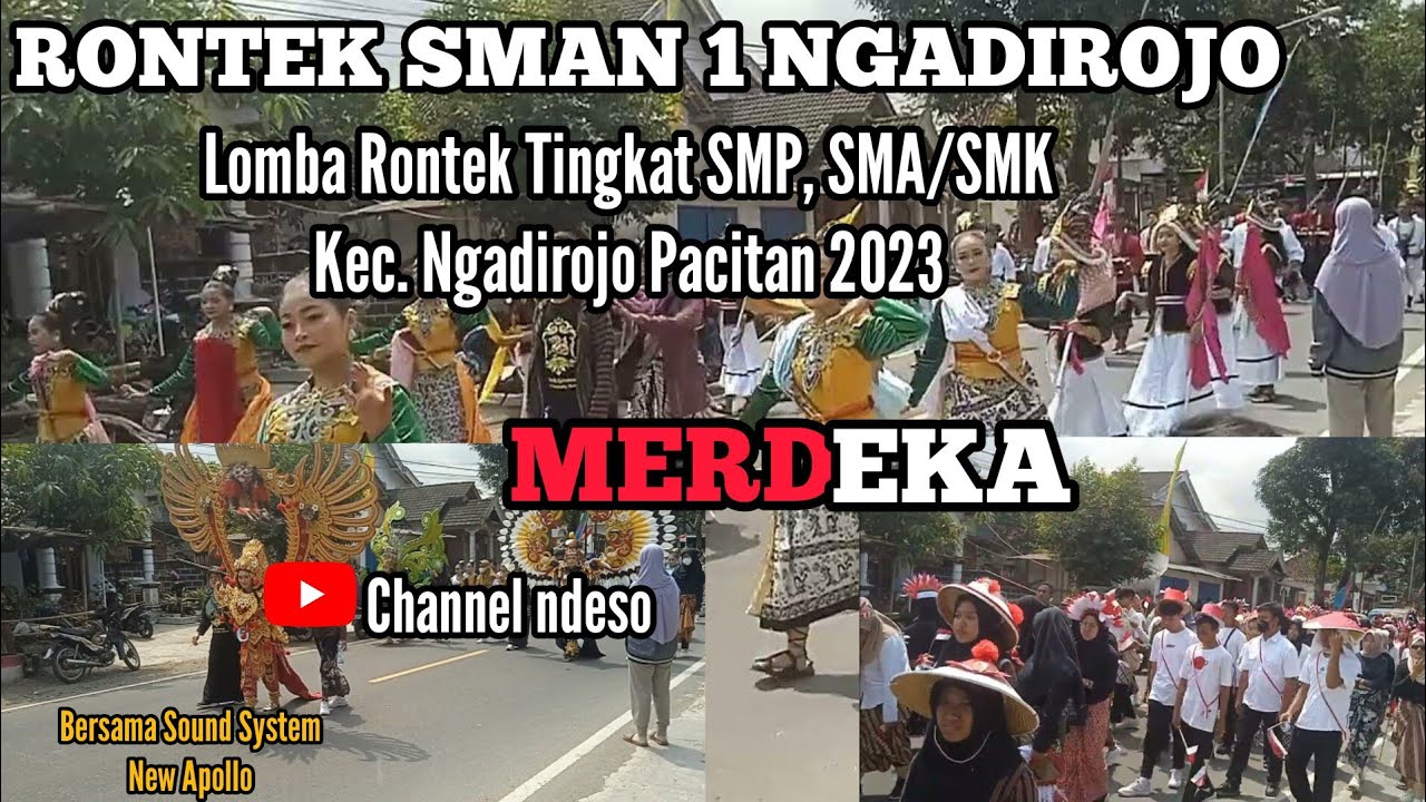Rontek SMAN 1 Ngadirojo || Festival Rontek SMP, SMA/SMK Kec. Ngadirojo ...