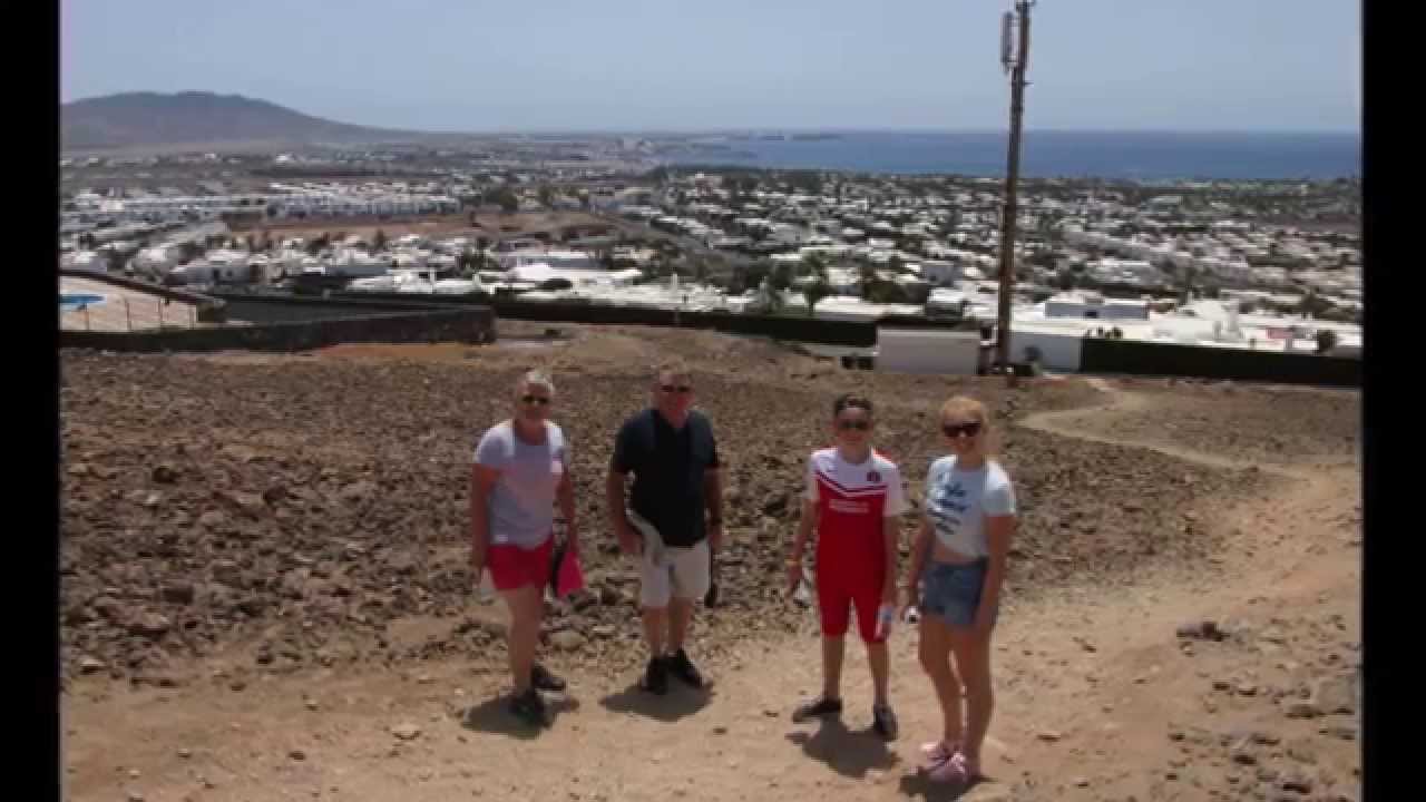 Mt Roja, Playa Blanca, Lanzarote Aug 2014 - YouTube