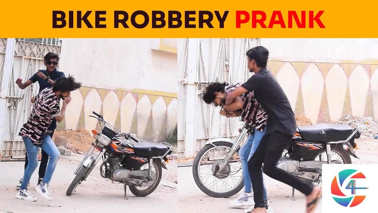 Bike Robbery Prank Gone Wrong | Watch Strangers' Reactions | Prank 03 ...