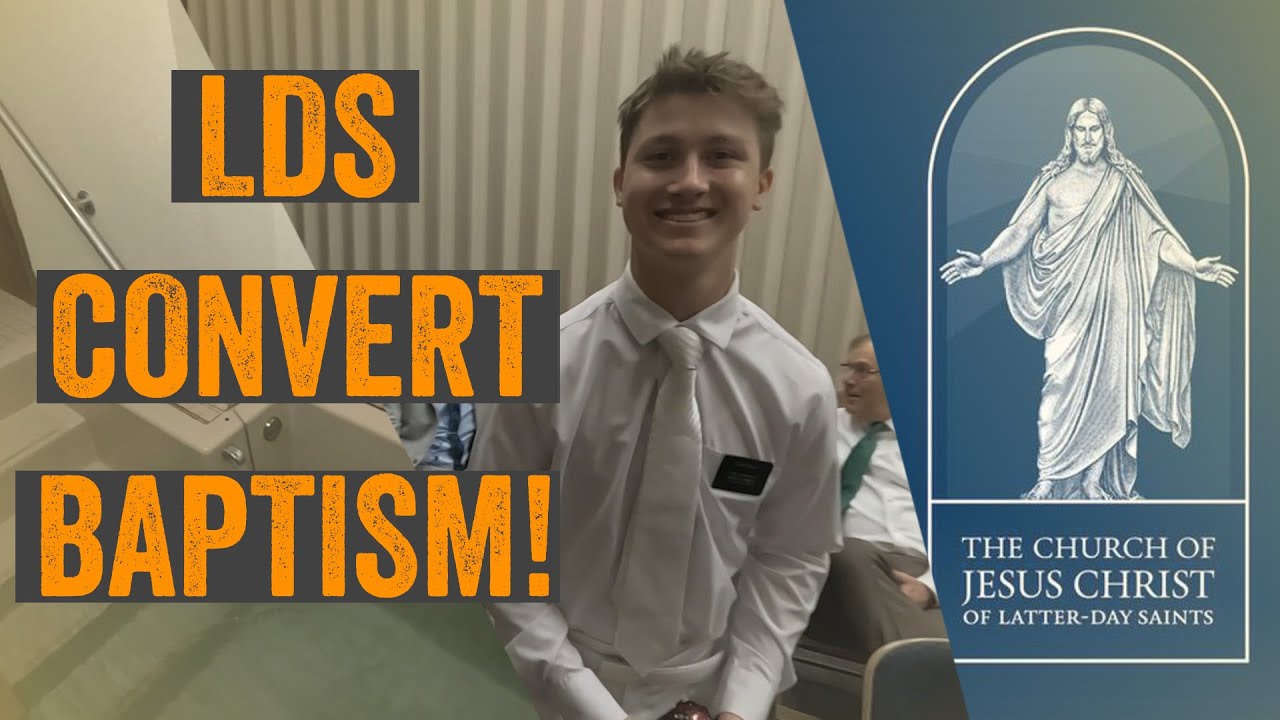 ACTUAL LDS CONVERT BAPTISM CEREMONY!!! - YouTube