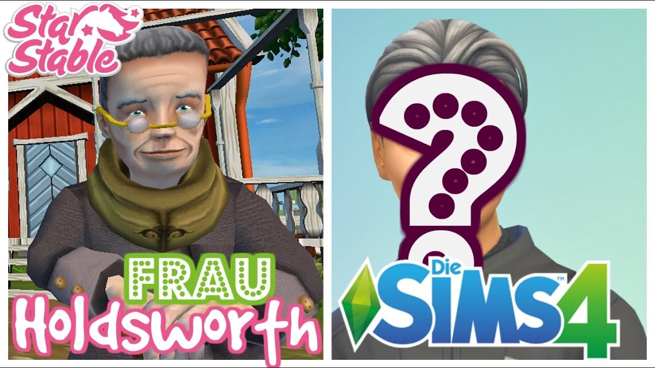 FRAU HOLDSWORTH aus Star Stable [SSO] in Sims 4 erstellen 👵🏼 CAS Create ...