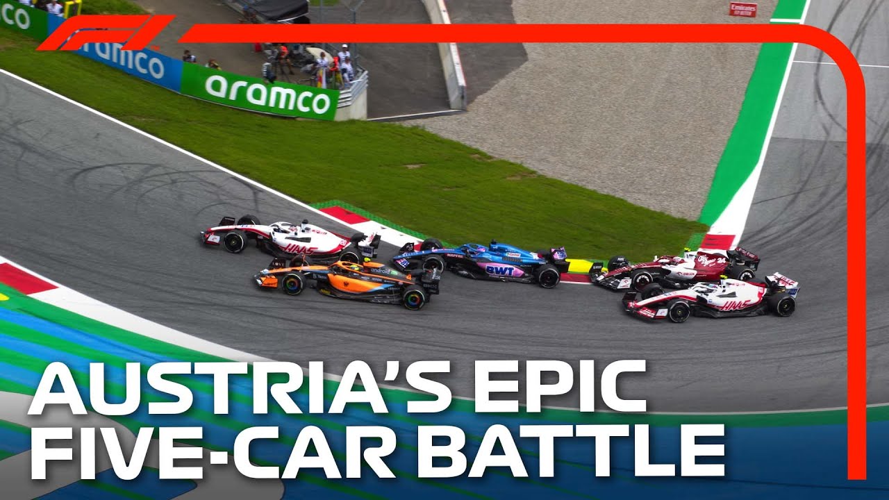 Epic Five-Car Battle In Austria! - Motorsport Ace
