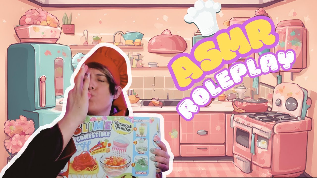 ASMR Chef te enseña a preparar slime comestible | Roleplay ultra ...