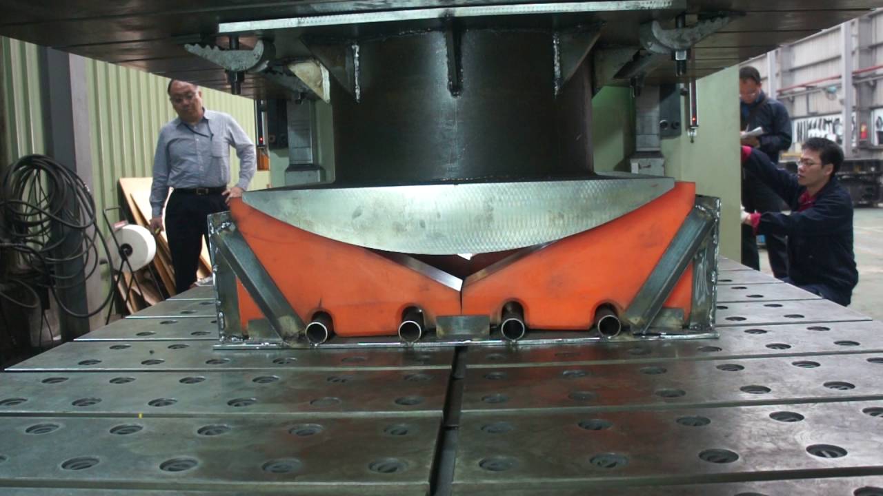 Polyurethane cradles performance test - YouTube