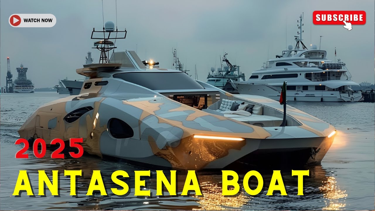 unveling the 2025 Antasena Tank Boat!!!Edge Defense Innovation - YouTube