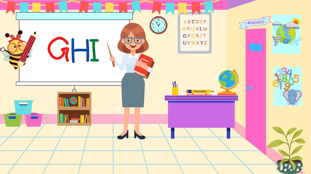 Kids English Learning Video- Kids GHI English Vocabulary/Writing- Kids ...