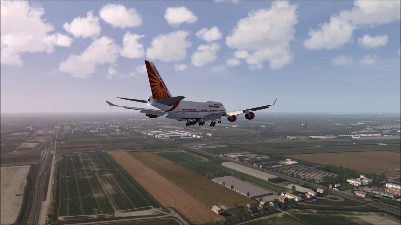 AirIndia 747 Accident Overrun Runway Amsterdam - YouTube