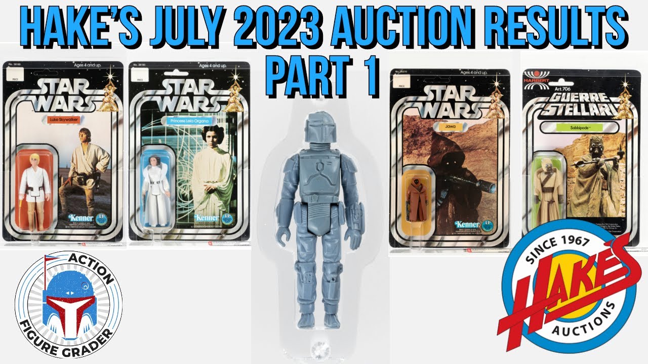 Hakes Auctions Lot 238 Recap Part 1 | Vintage Star Wars Action Figure ...