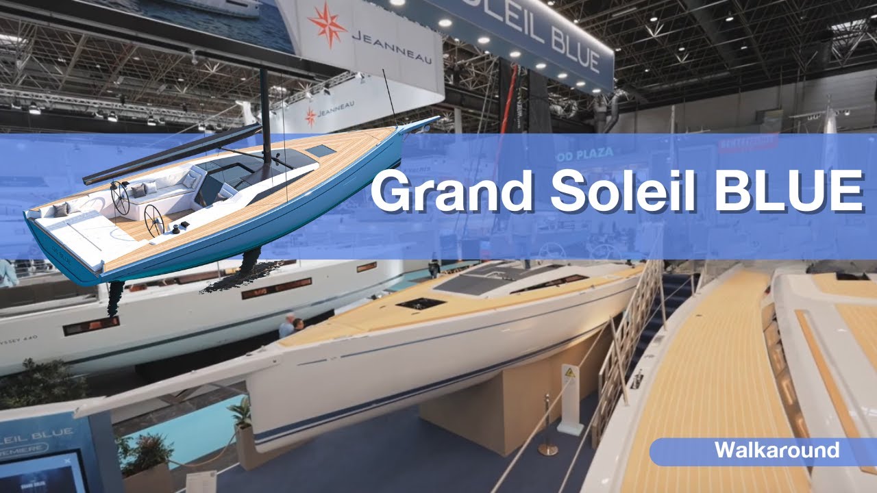 Grand Soleil BLUE : un dayboat sympathique et durable - YouTube