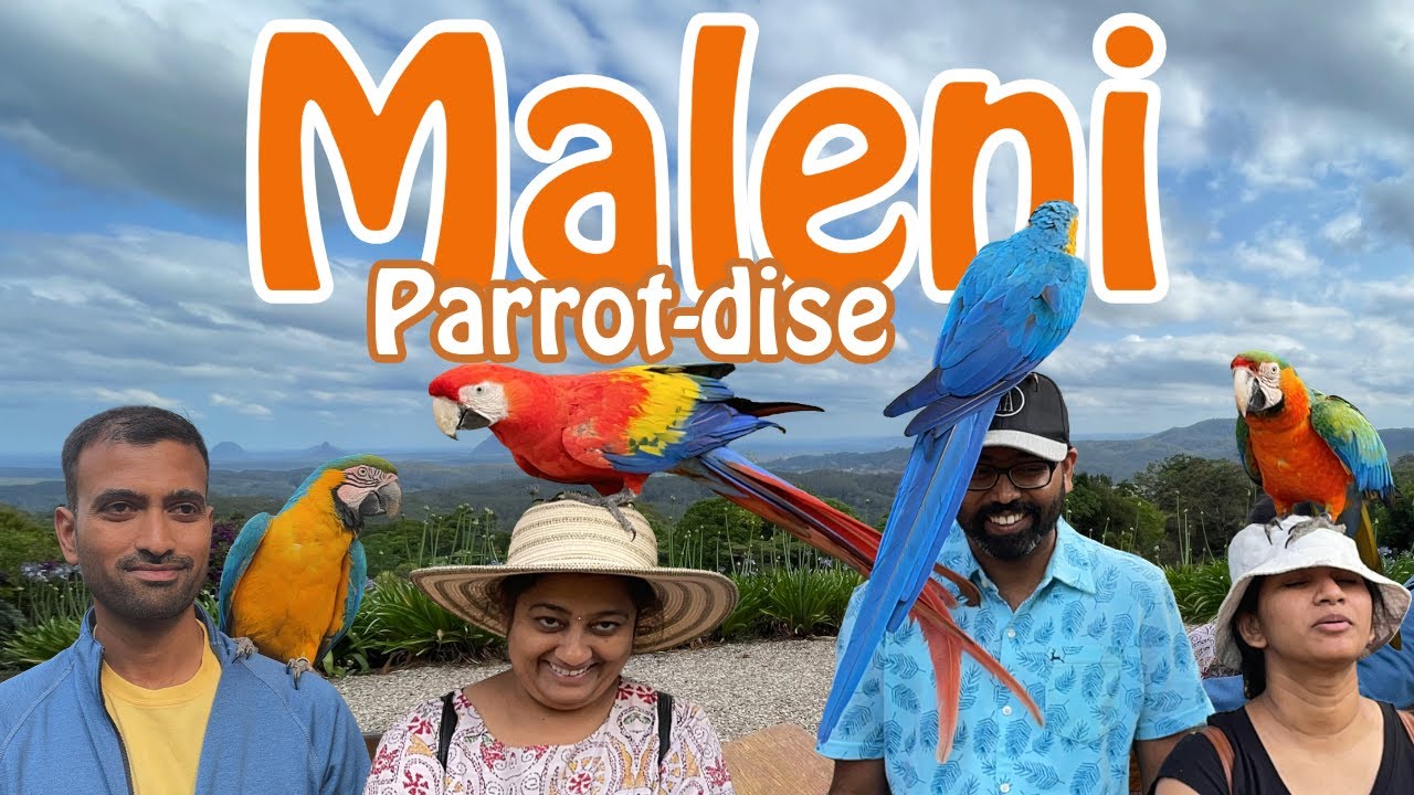 पोपटानं सोबत एक धमाल दिवस, Maleni Botanical Garden & National Park # ...