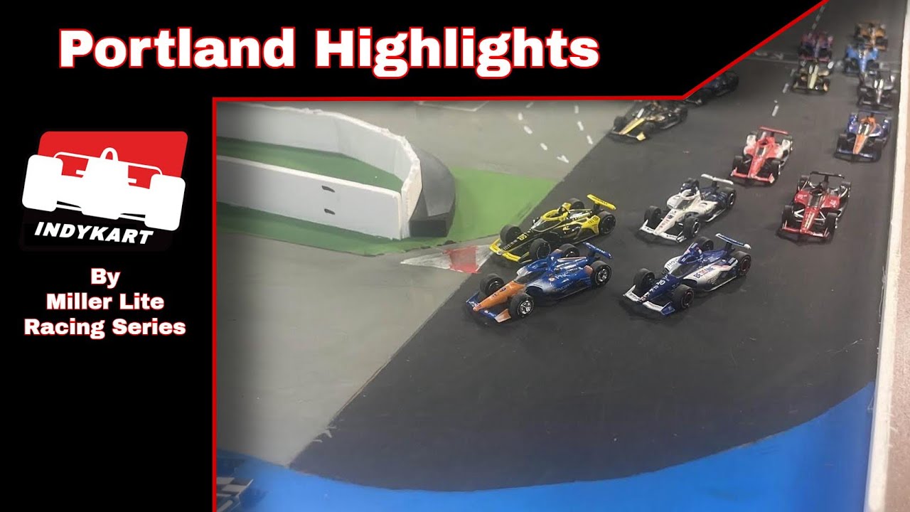 INDYKART STOP MOTION/ PORTLAND HIGHLIGHTS BY MILLER LITE RACING SERIES ...