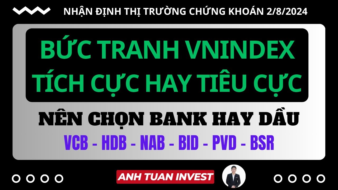 BỨC TRANH TOẢN CẢNH VNINDEX - TÍCH CỰC HAY TIÊU CỰC