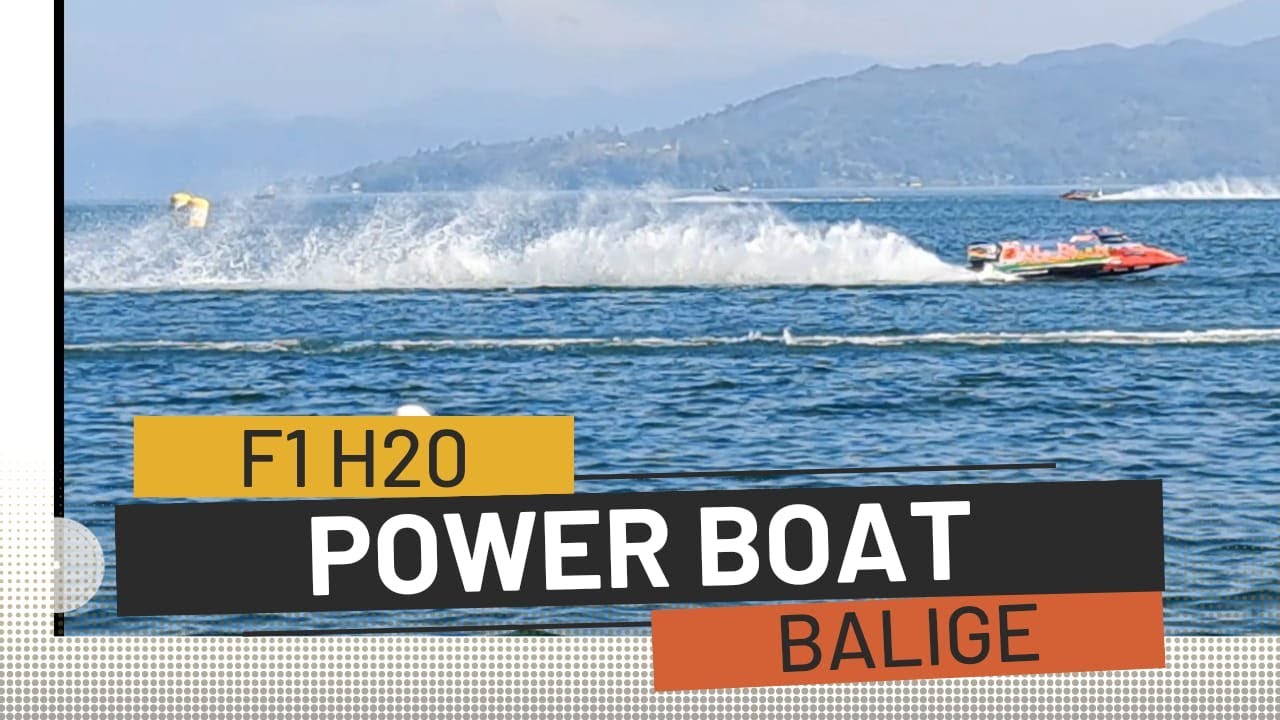 Best Video F1 H20 Power Boat [Balige Lake Toba] - YouTube