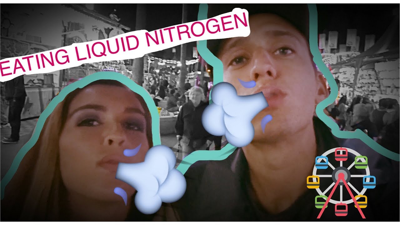 *EATING * LIQUID NITROGEN POPCORN - YouTube