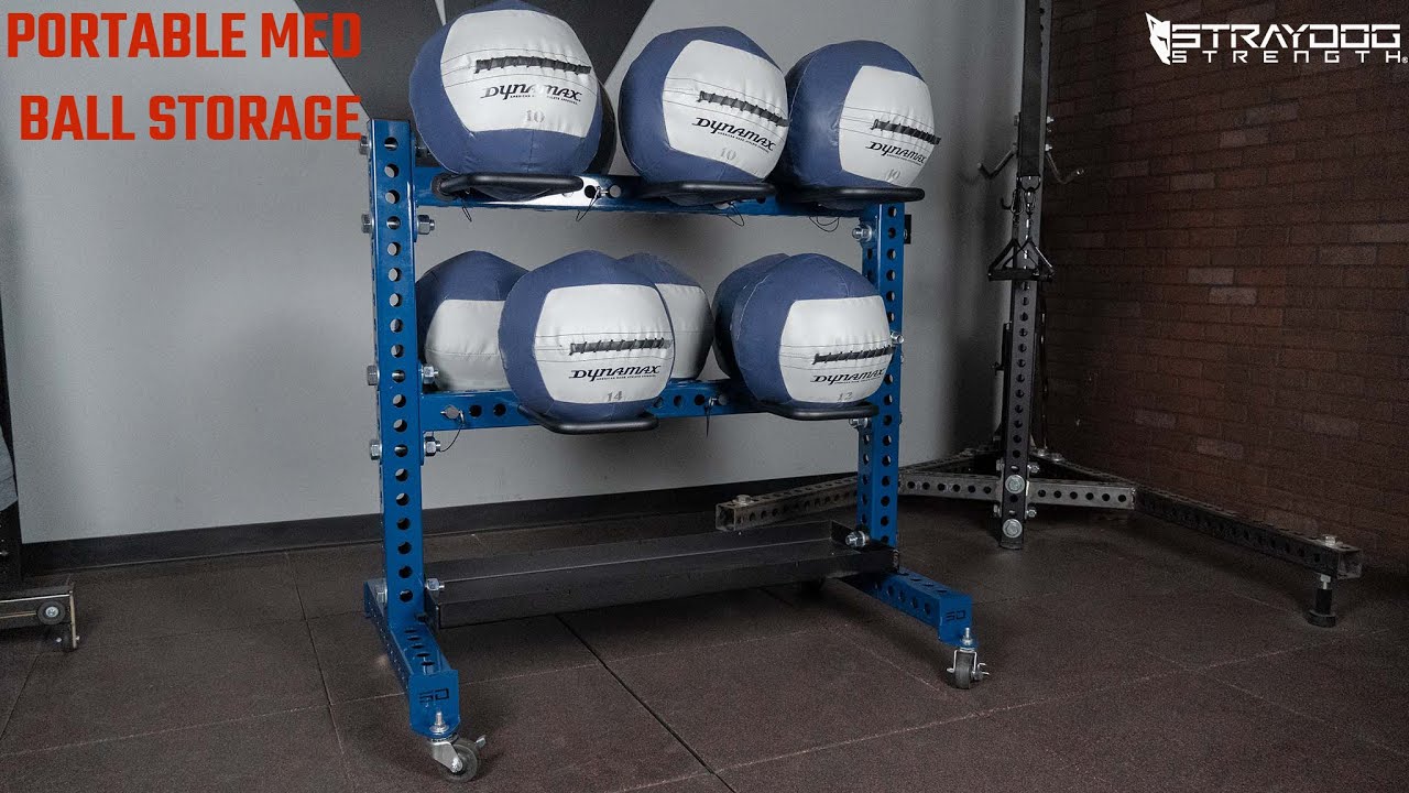 Custom Portable Med Ball Storage - YouTube