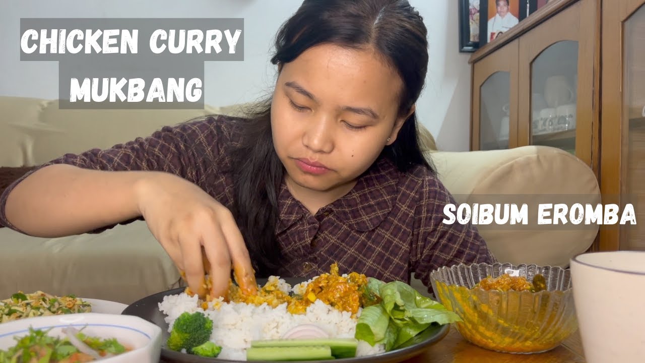 YEN THONGBA(MANIPURI CHICKEN CURRY), 🔥SOIBUM EROMBA(BAMBOO SHOOT EROMBA ...