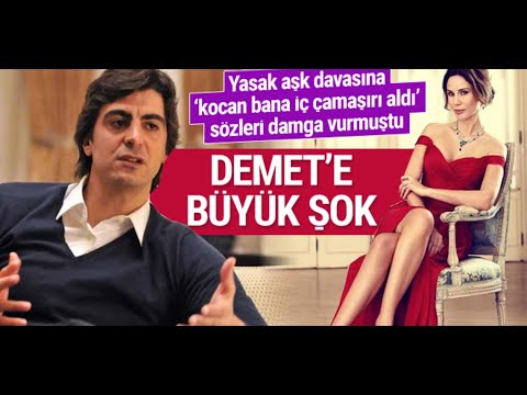 'Kocan bana iç çamaşırı aldı' demişti! Demet Şener'e büyük şok