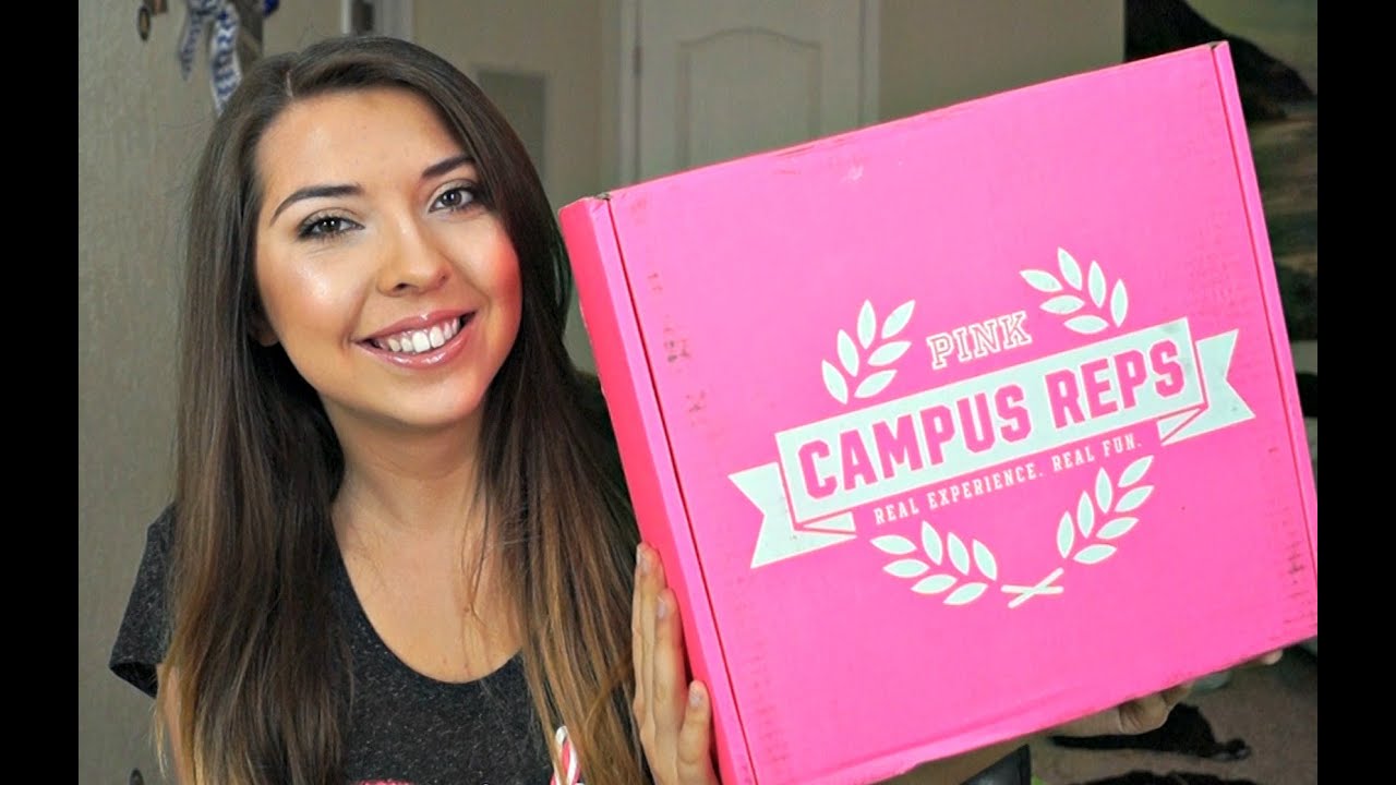 My First VS PINK Campus Rep Package! - YouTube