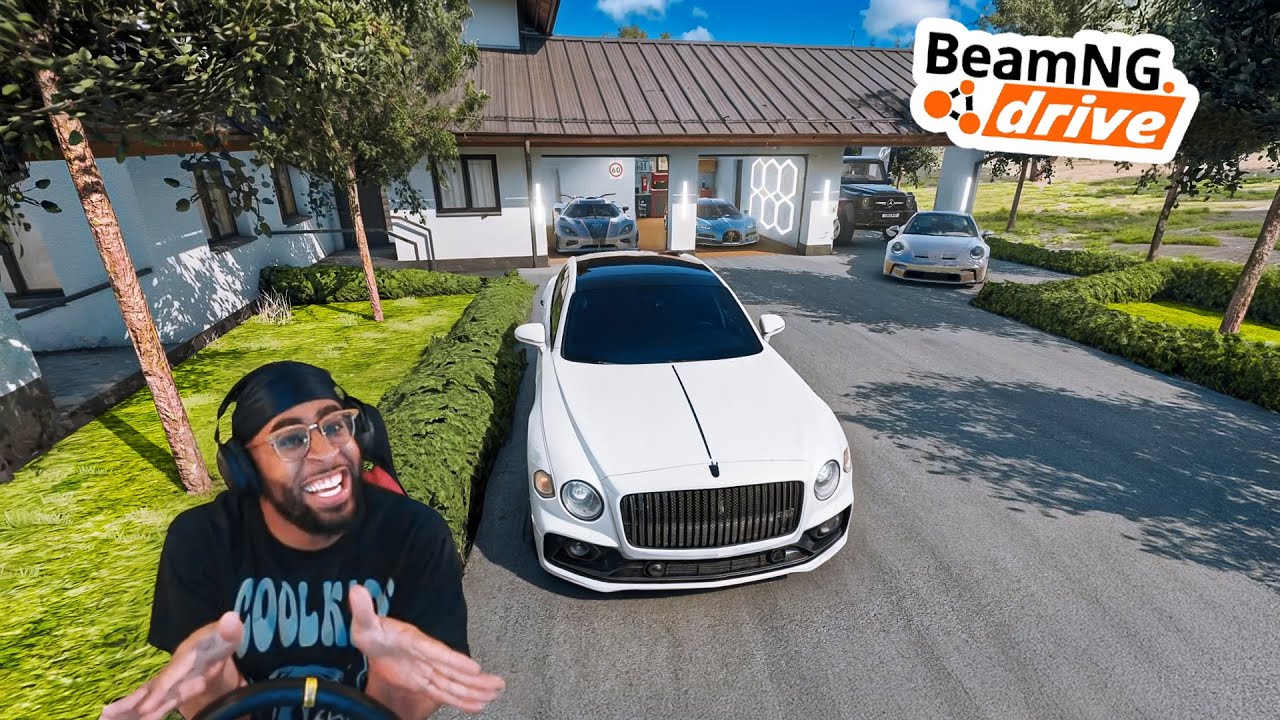 THIS CUSTOM BEAMNG.DRIVE MAP IS A CAR GUYS DREAM!!! - YouTube