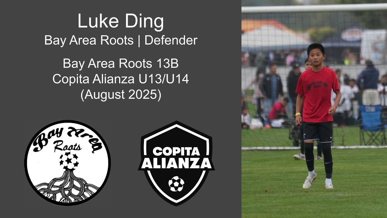 Luke Ding 2025-H2 U13 Soccer Highlights (Copita Alianza U13/U14) - YouTube