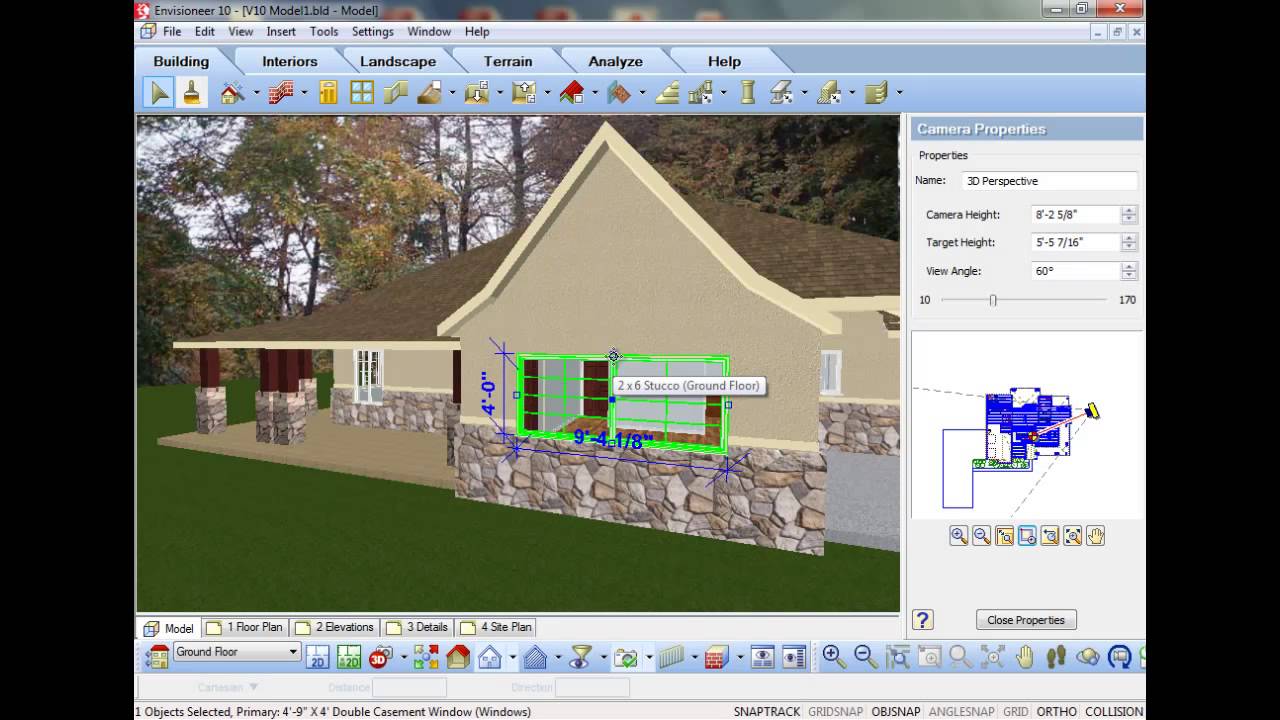 Envisioneer Version 10 - Wall Openings - YouTube