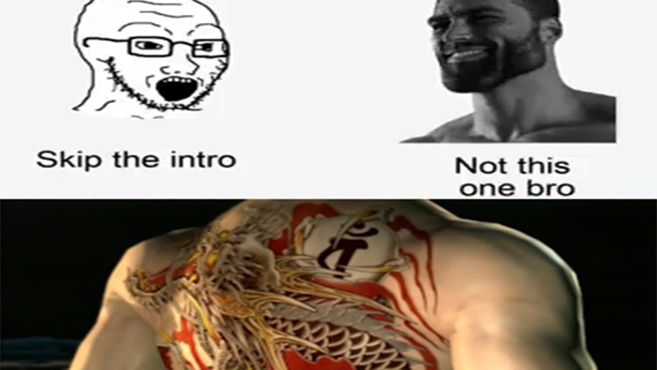 "Skip the intro, not this one bro" (Yakuza 3) - YouTube