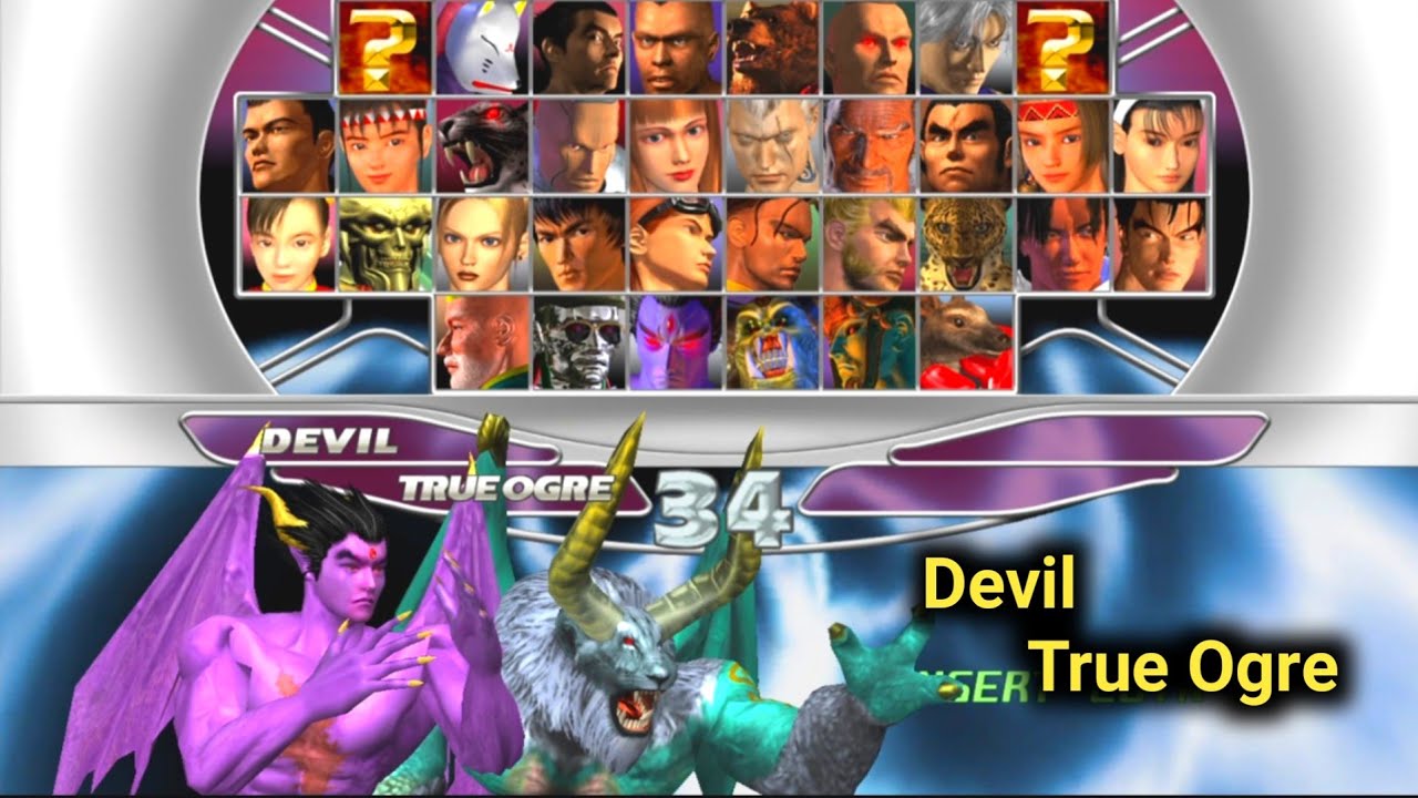DEVIL / TRUE OGRE Tekken Tag Tournament HD gameplay - YouTube