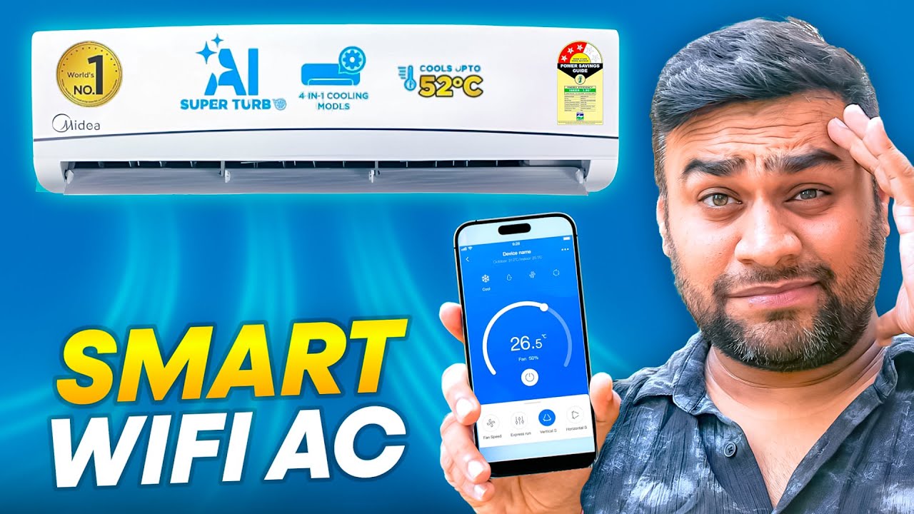 This AC is Crazy Cool in 54 Degrees ! ft. Midea (Hindi) - YouTube