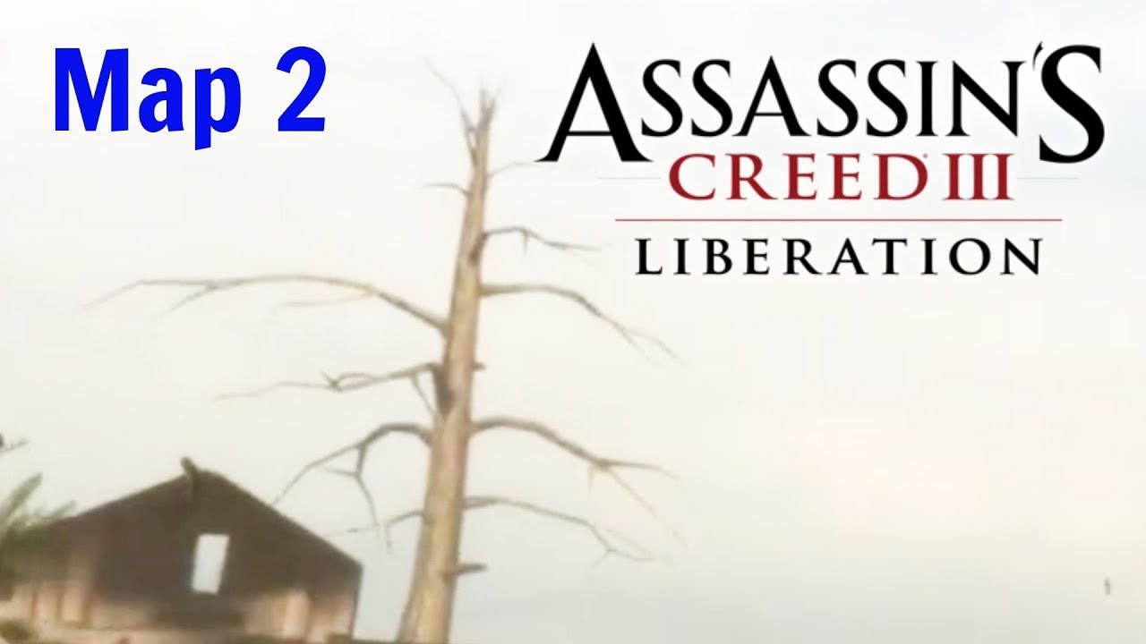 HOW BIG IS THE MAP in Assassin's Creed III: Liberation (Map 2)? Walk ...