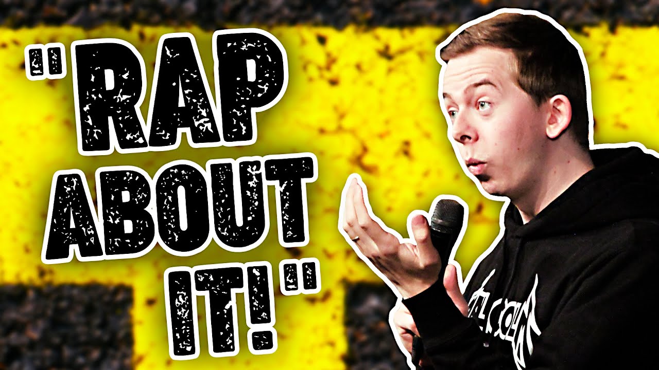 White Rapper Freestyles about Black History Month - YouTube